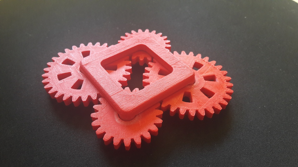 Free 3D file Four gears・3D printable model to download・Cults